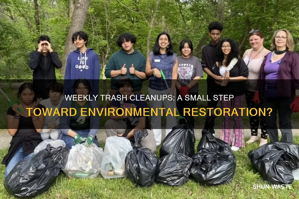 Weekly Trash Cleanups: A Small Step Toward Environmental Restoration ...