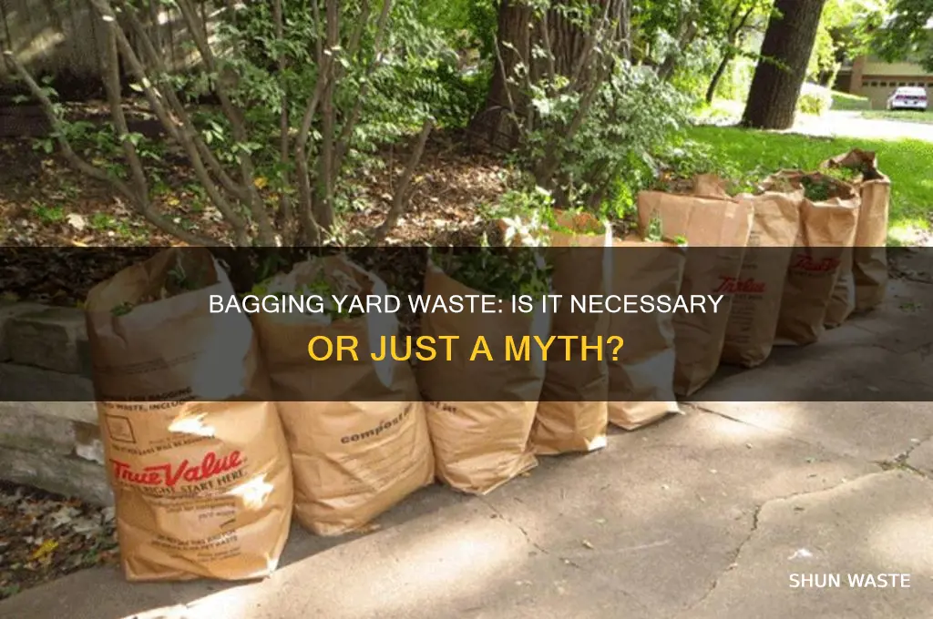 Bagging Yard Waste: Is It Necessary Or Just A Myth? | ShunWaste