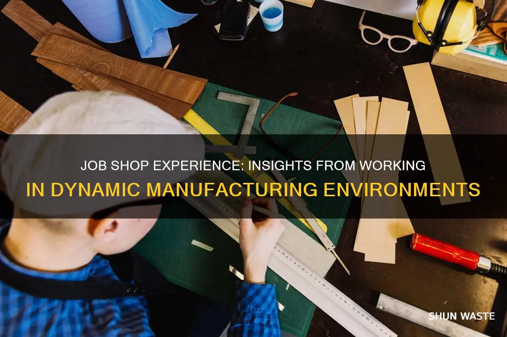 Job Shop Experience: Insights From Working In Dynamic Manufacturing ...