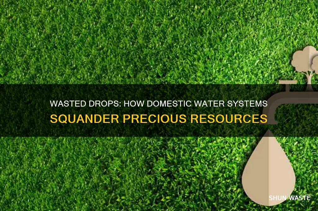 Wasted Drops: How Domestic Water Systems Squander Precious Resources ...