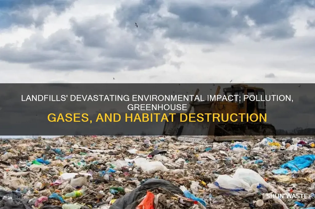 Landfills' Devastating Environmental Impact: Pollution, Greenhouse ...