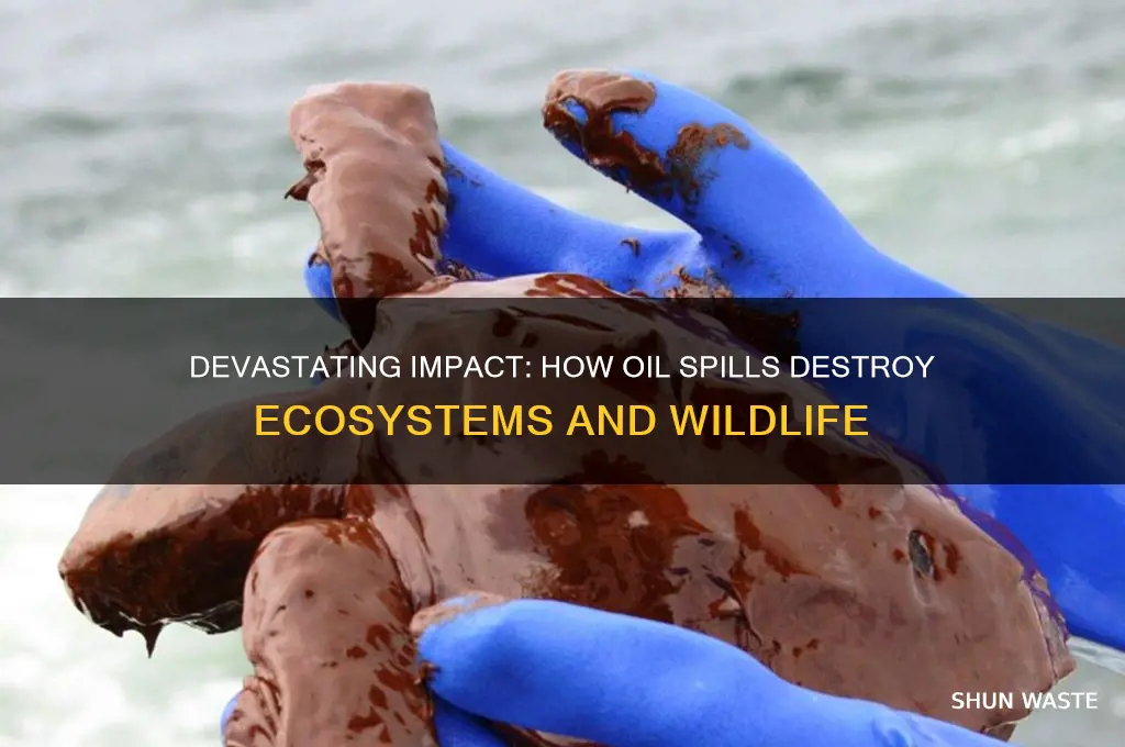 Devastating Impact: How Oil Spills Destroy Ecosystems And Wildlife ...