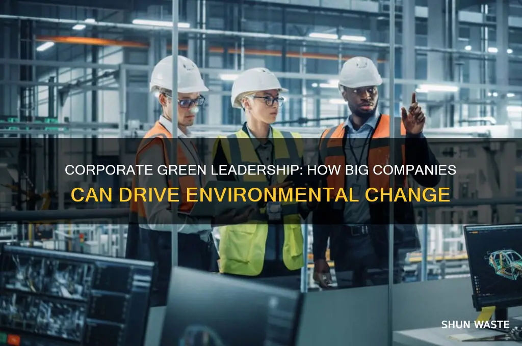 Corporate Green Leadership: How Big Companies Can Drive Environmental ...
