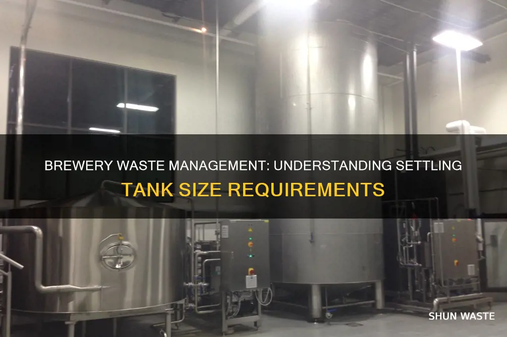 Brewery Waste Management: Understanding Settling Tank Size Requirements ...