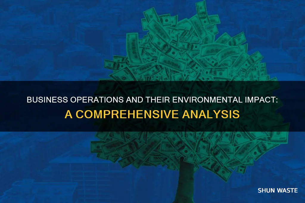 Business Operations And Their Environmental Impact: A Comprehensive ...