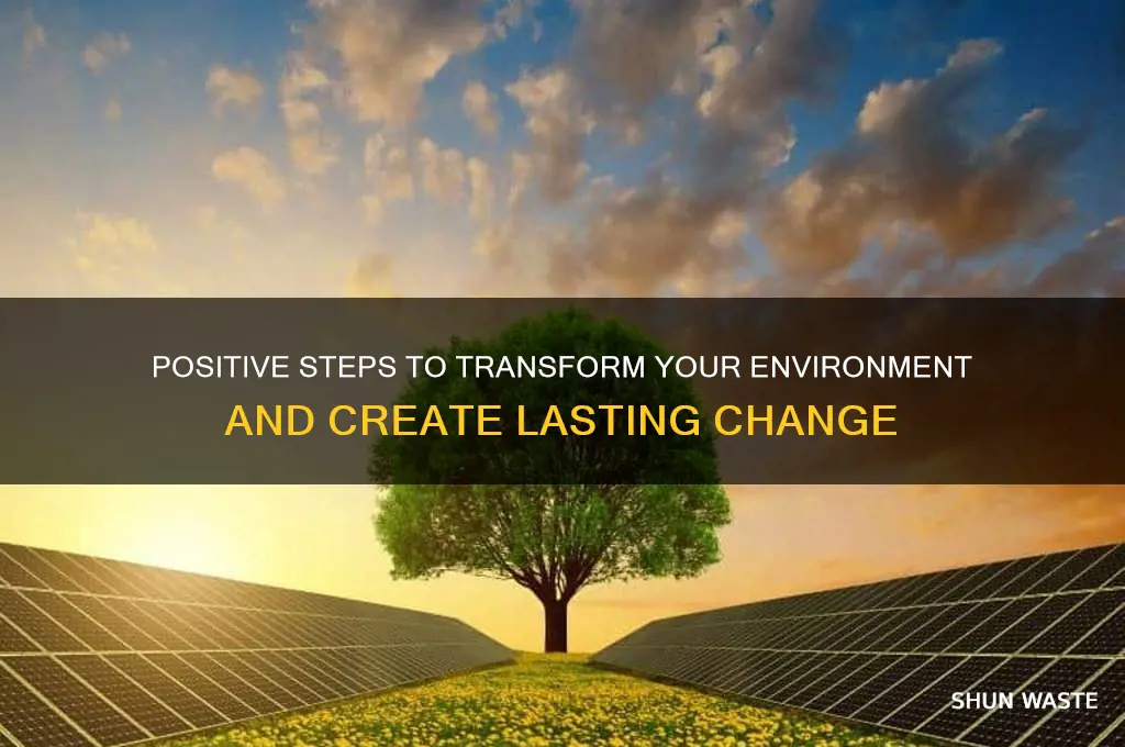 Positive Steps To Transform Your Environment And Create Lasting Change ...