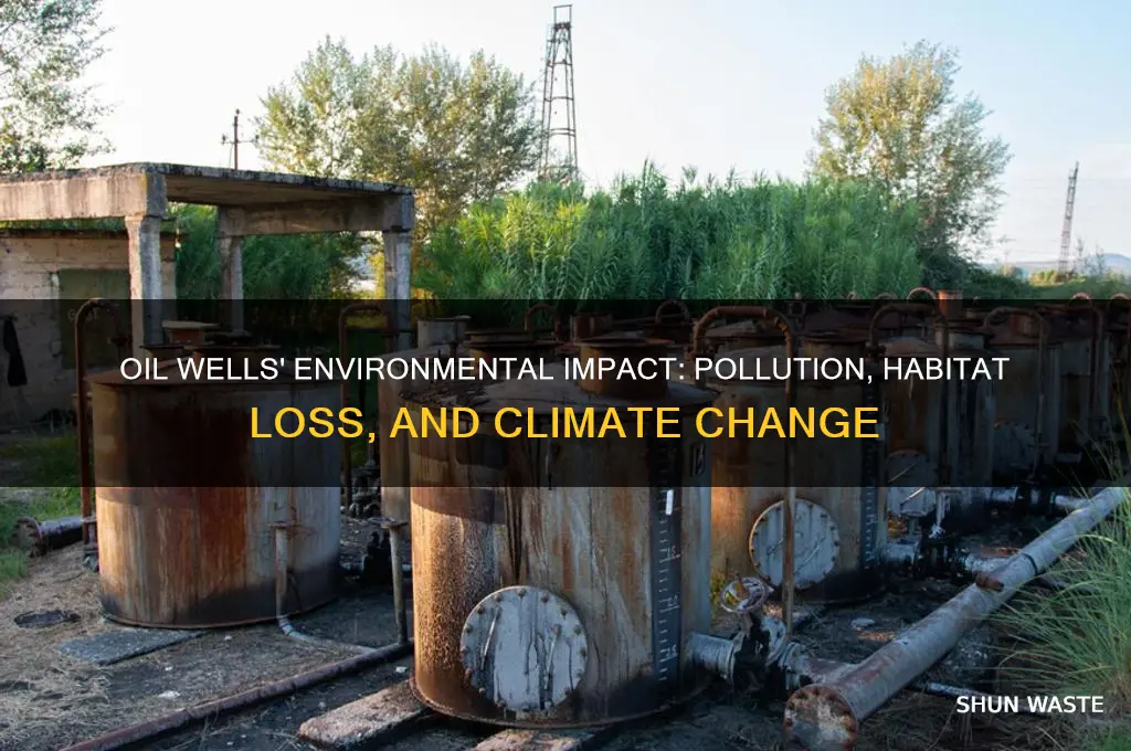 Oil Wells' Environmental Impact: Pollution, Habitat Loss, And Climate ...