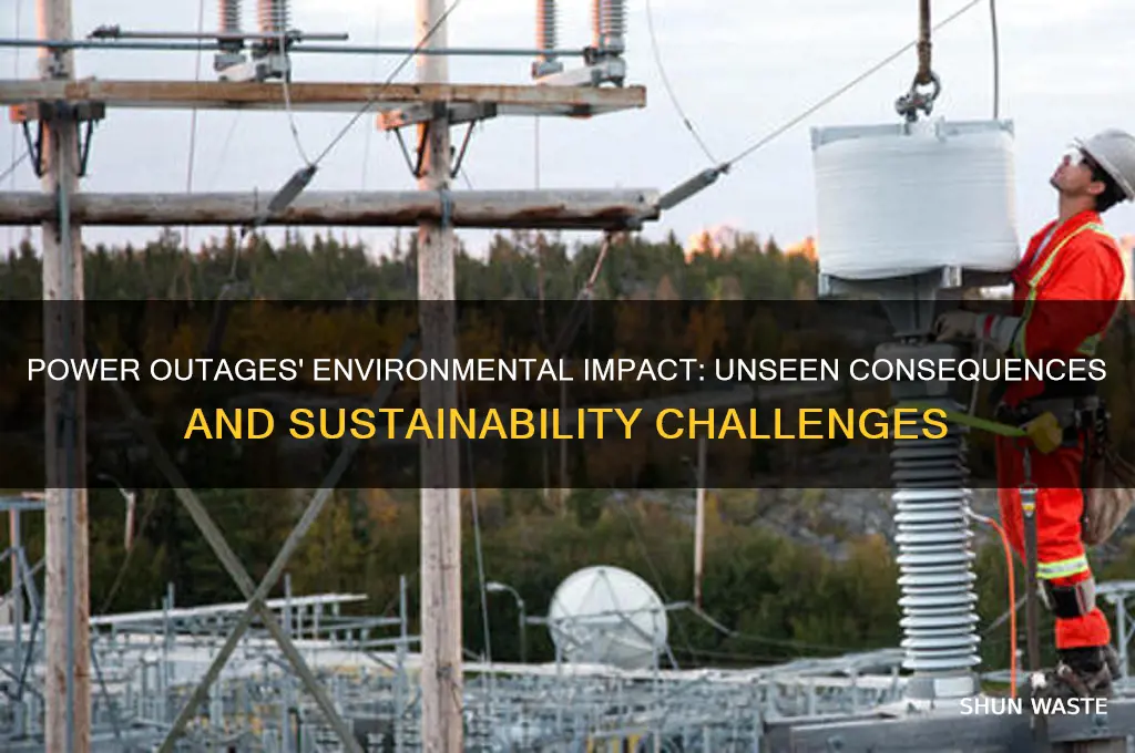 Power Outages' Environmental Impact: Unseen Consequences And ...