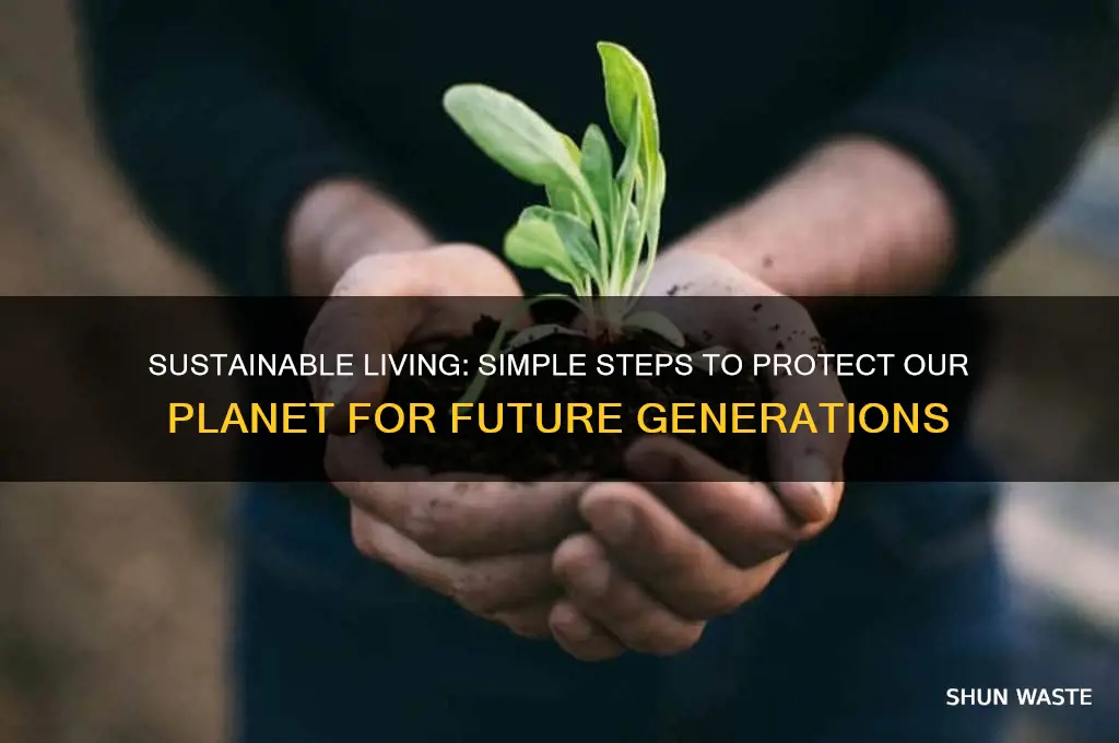 Sustainable Living: Simple Steps To Protect Our Planet For Future ...
