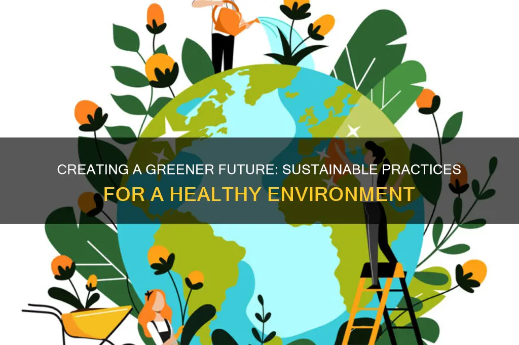 Creating A Greener Future: Sustainable Practices For A Healthy ...