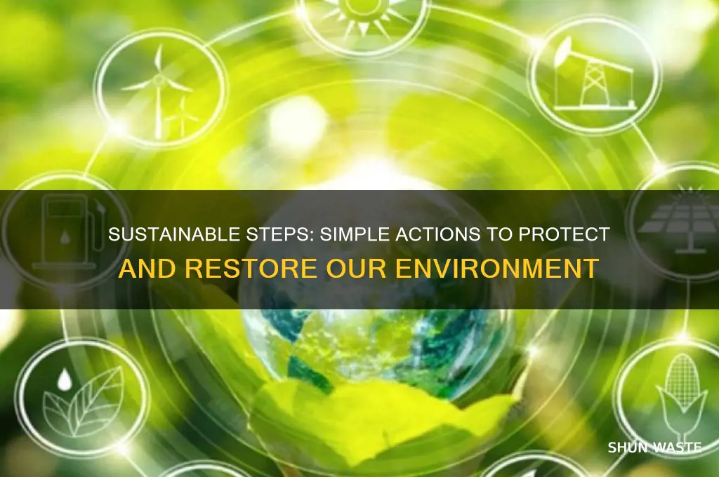 Sustainable Steps: Simple Actions To Protect And Restore Our ...