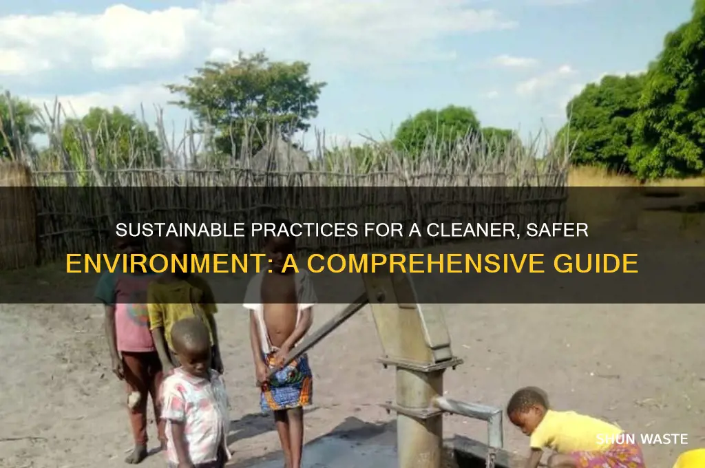 Sustainable Practices For A Cleaner, Safer Environment: A Comprehensive ...