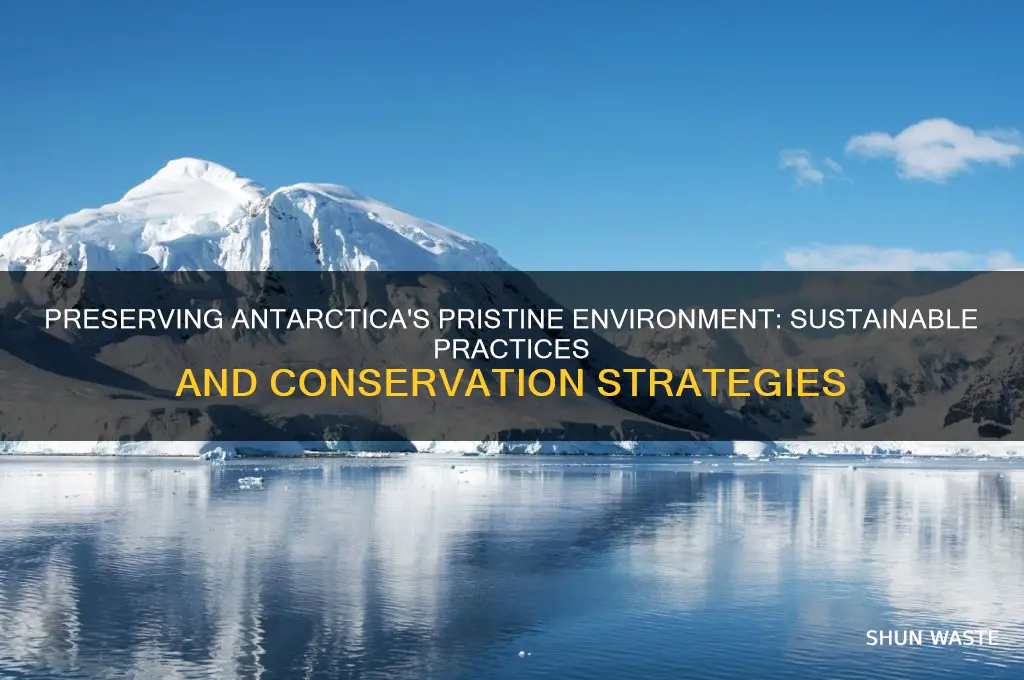 Preserving Antarctica's Pristine Environment: Sustainable Practices And ...