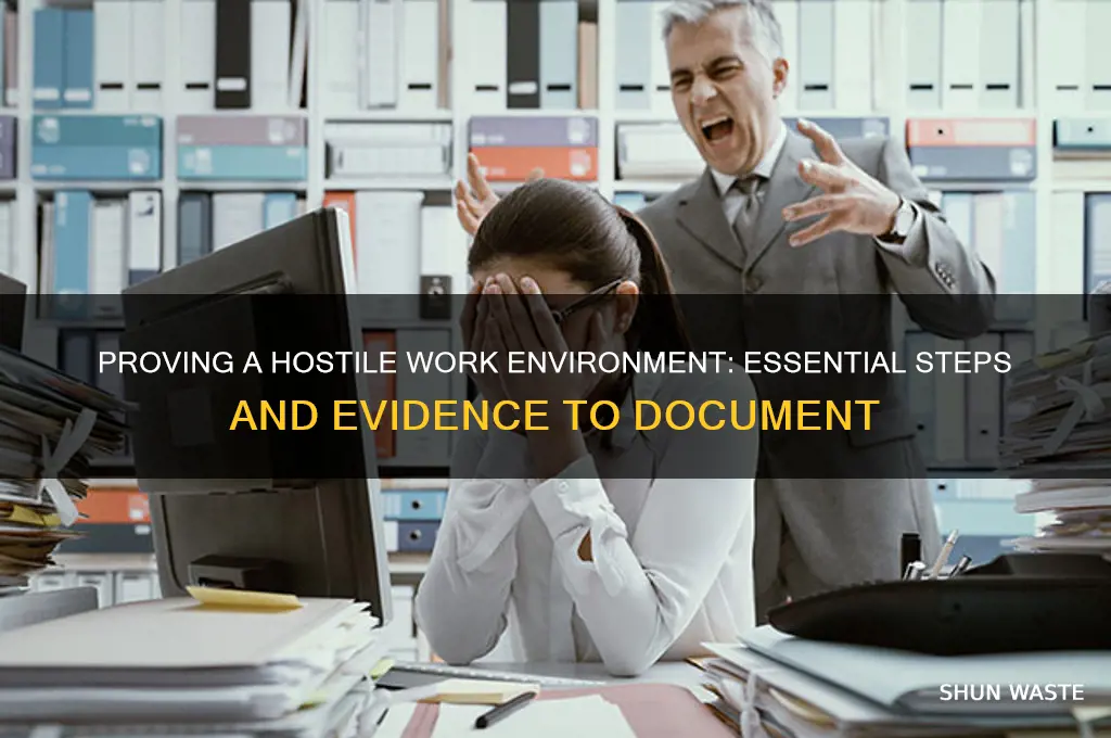 Proving A Hostile Work Environment: Essential Steps And Evidence To ...