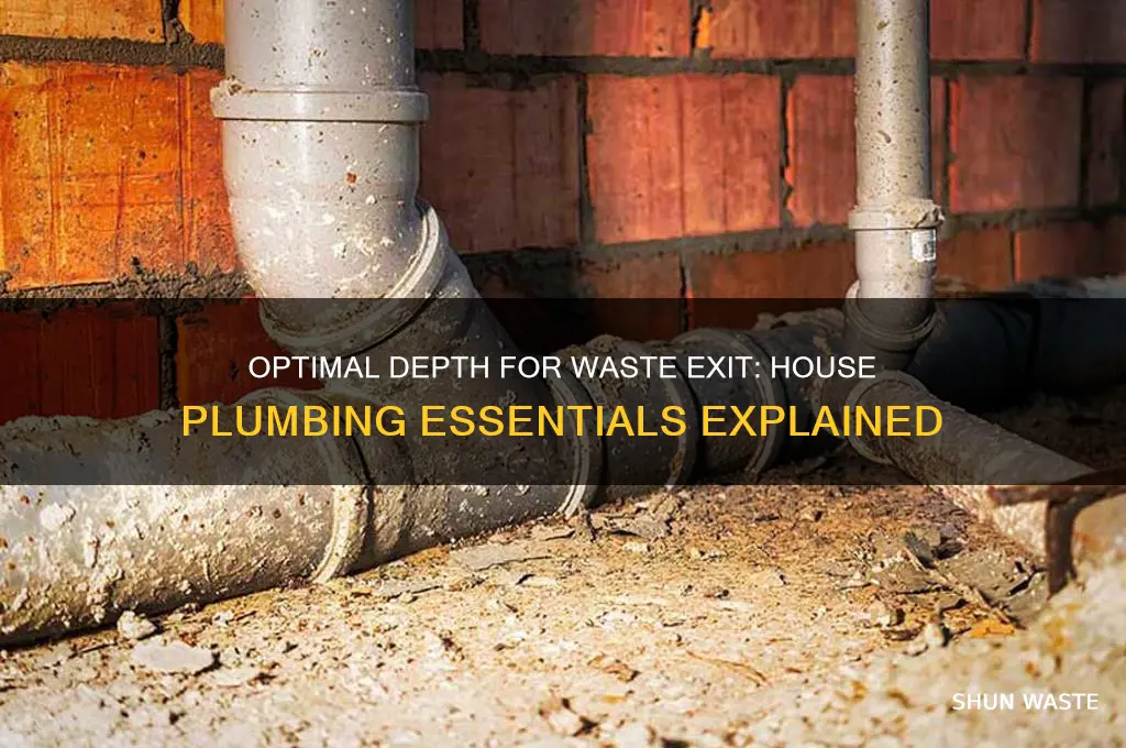 Optimal Depth For Waste Exit: House Plumbing Essentials Explained ...