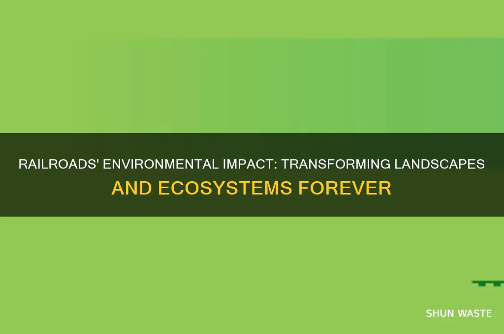 Railroads' Environmental Impact: Transforming Landscapes And Ecosystems ...