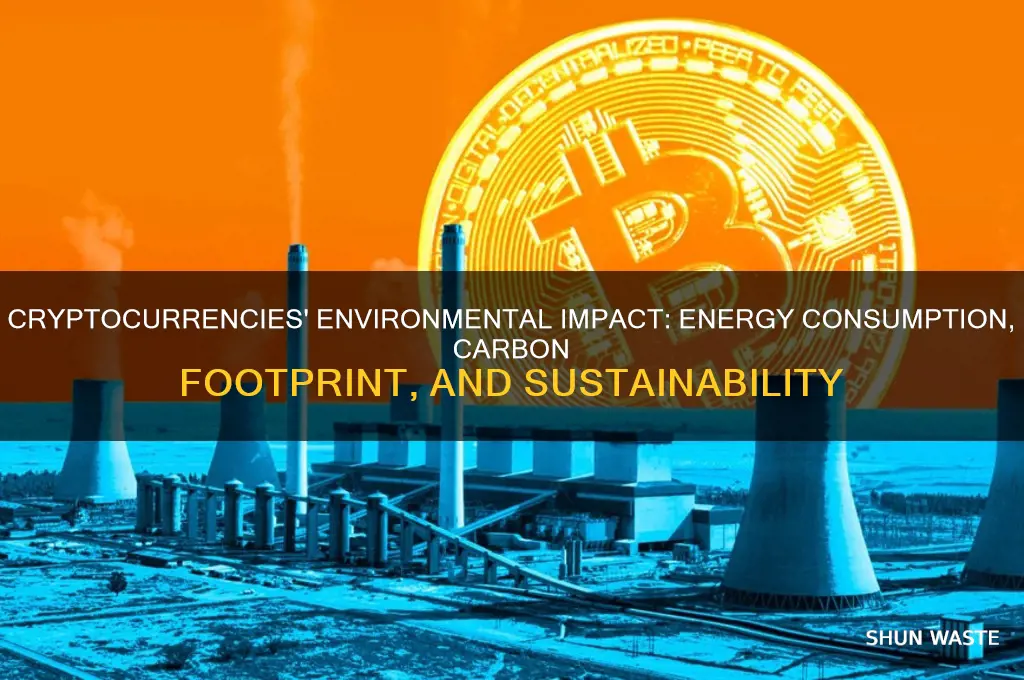 Cryptocurrencies' Environmental Impact: Energy Consumption, Carbon ...