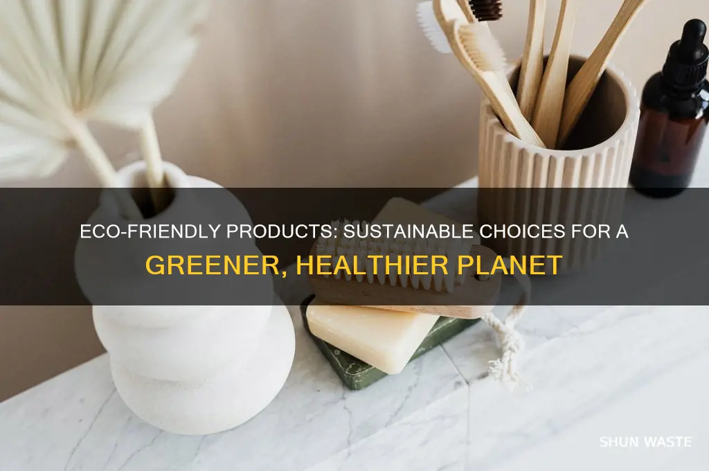 Eco-Friendly Products: Sustainable Choices For A Greener, Healthier ...