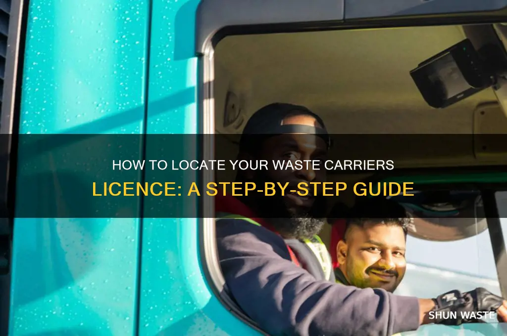 How To Locate Your Waste Carriers Licence: A Step-By-Step Guide | ShunWaste