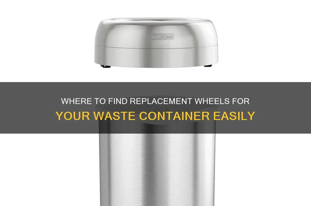 Where To Find Replacement Wheels For Your Waste Container Easily ...