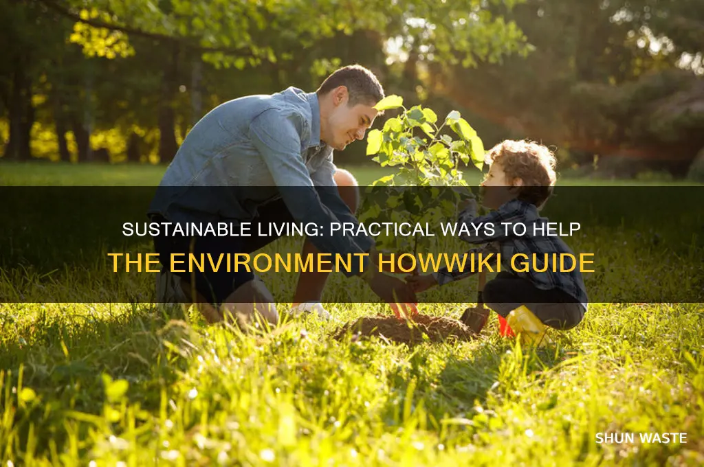 Sustainable Living: Practical Ways To Help The Environment Howwiki ...