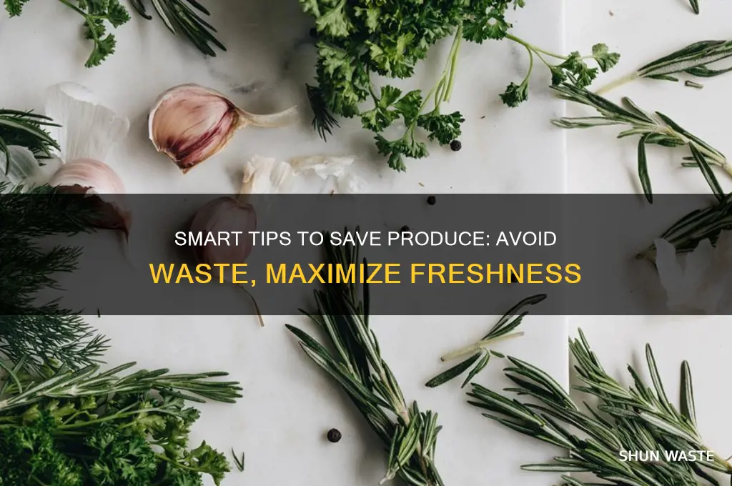 Smart Tips To Save Produce: Avoid Waste, Maximize Freshness | ShunWaste
