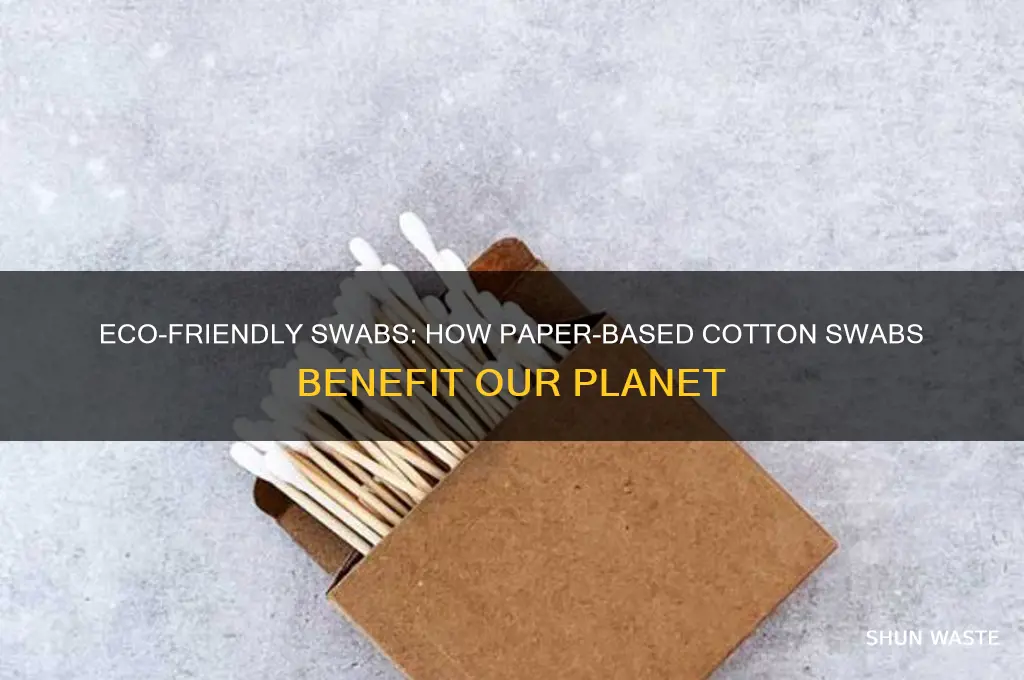 Eco-Friendly Swabs: How Paper-Based Cotton Swabs Benefit Our Planet ...