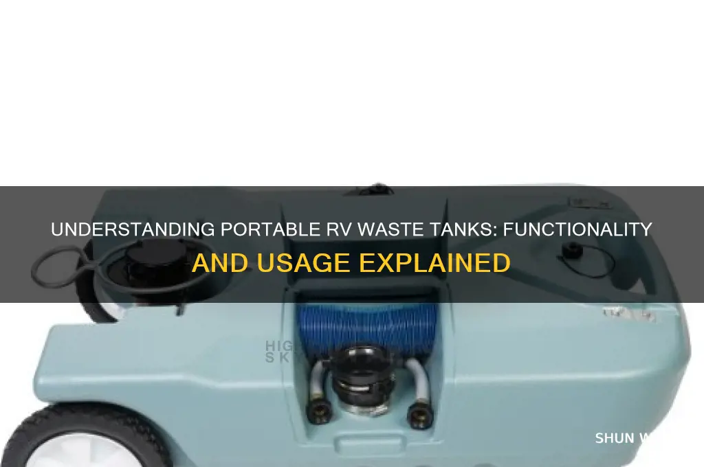 Understanding Portable Rv Waste Tanks: Functionality And Usage ...