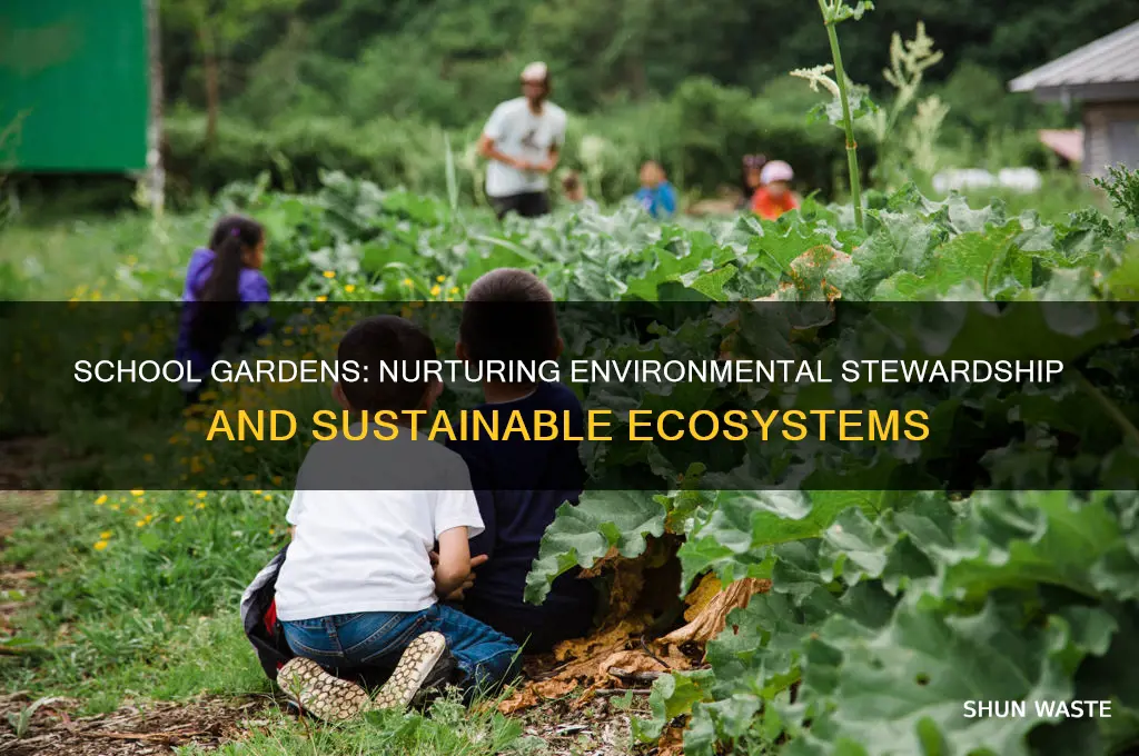School Gardens: Nurturing Environmental Stewardship And Sustainable ...