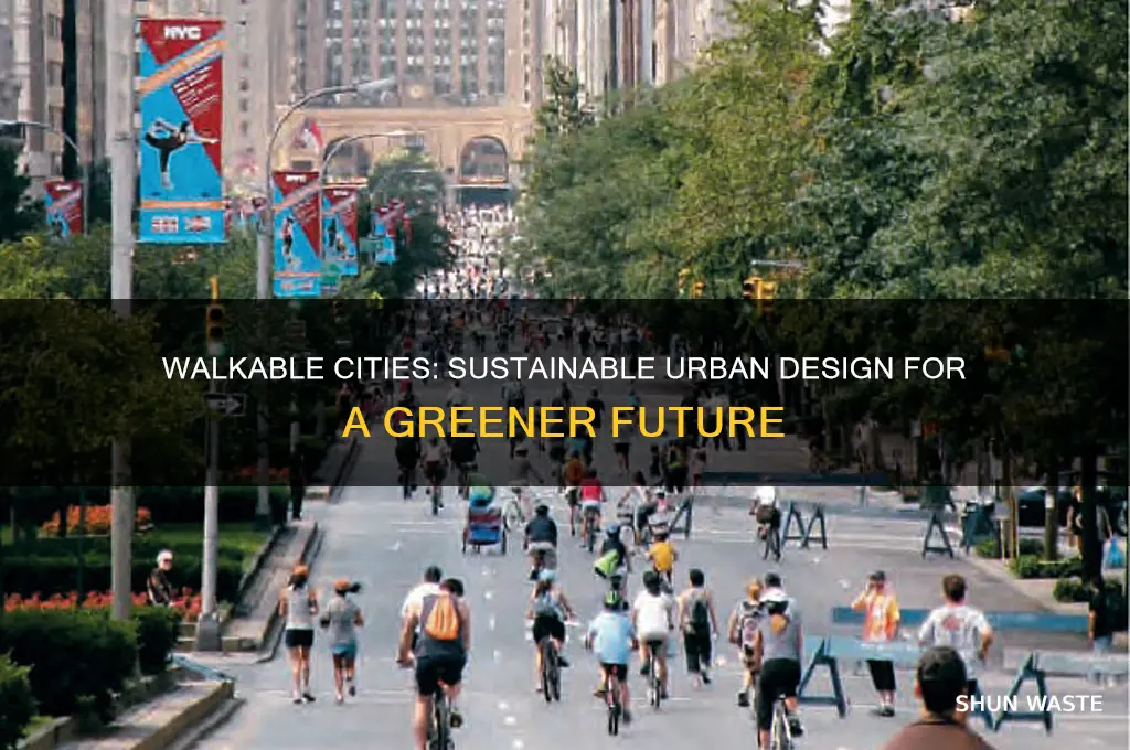 Walkable Cities: Sustainable Urban Design For A Greener Future | ShunWaste