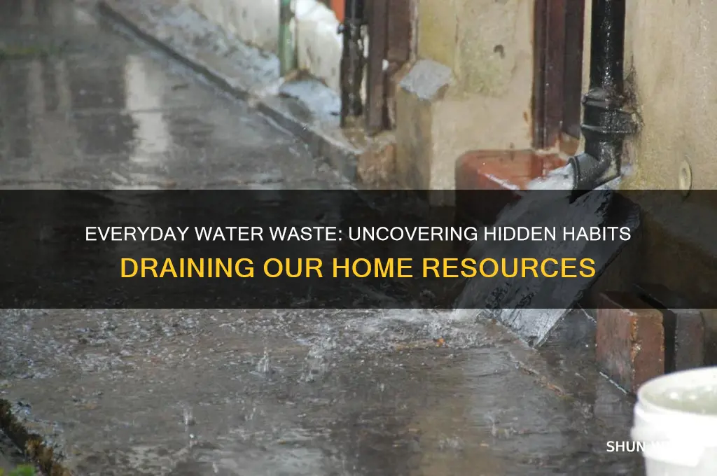 Everyday Water Waste: Uncovering Hidden Habits Draining Our Home ...
