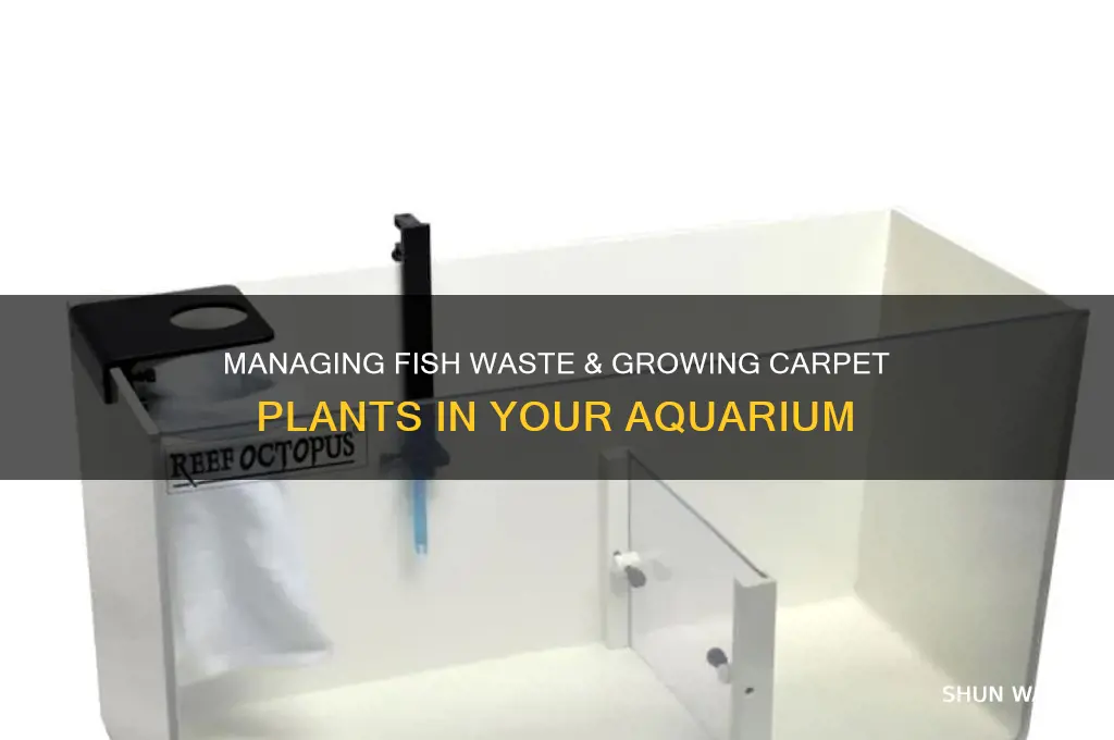 Managing Fish Waste & Growing Carpet Plants In Your Aquarium | ShunWaste