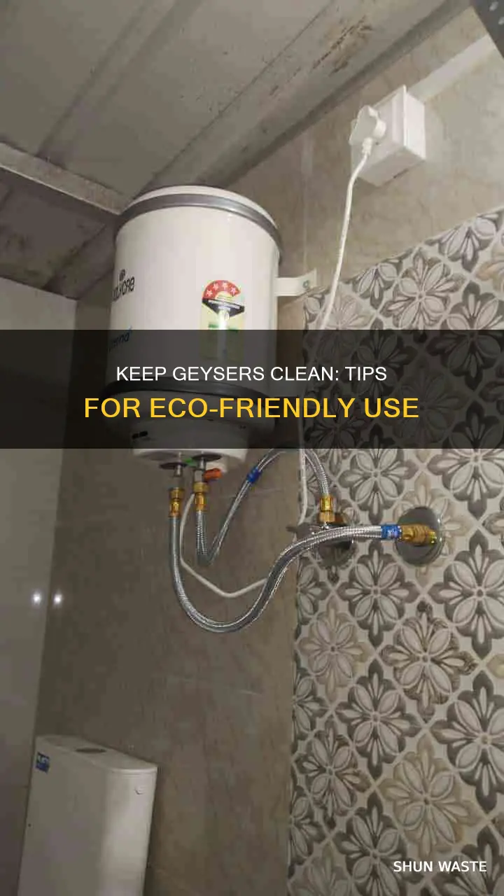 Keep Geysers Clean: Tips For Eco-Friendly Use | ShunWaste