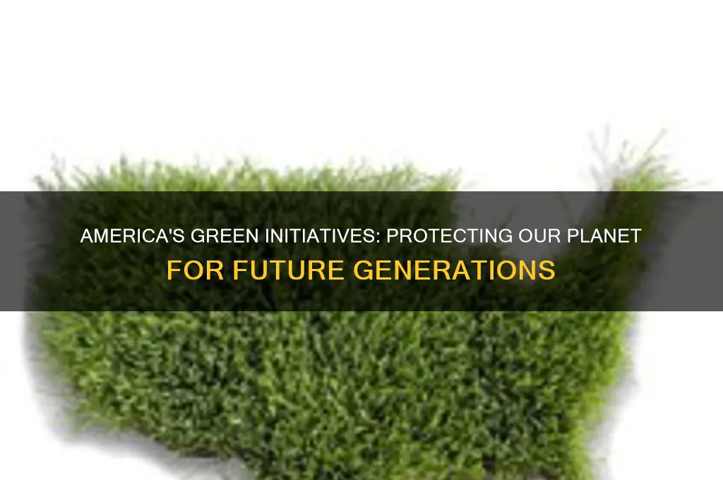 America's Green Initiatives: Protecting Our Planet For Future ...