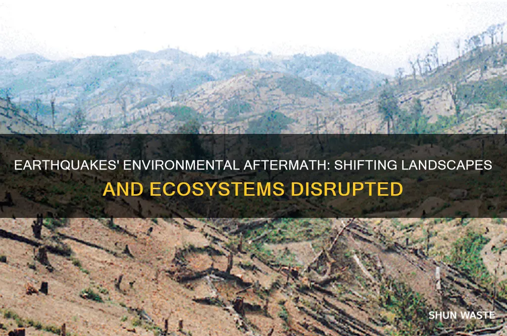 Earthquakes' Environmental Aftermath: Shifting Landscapes And ...