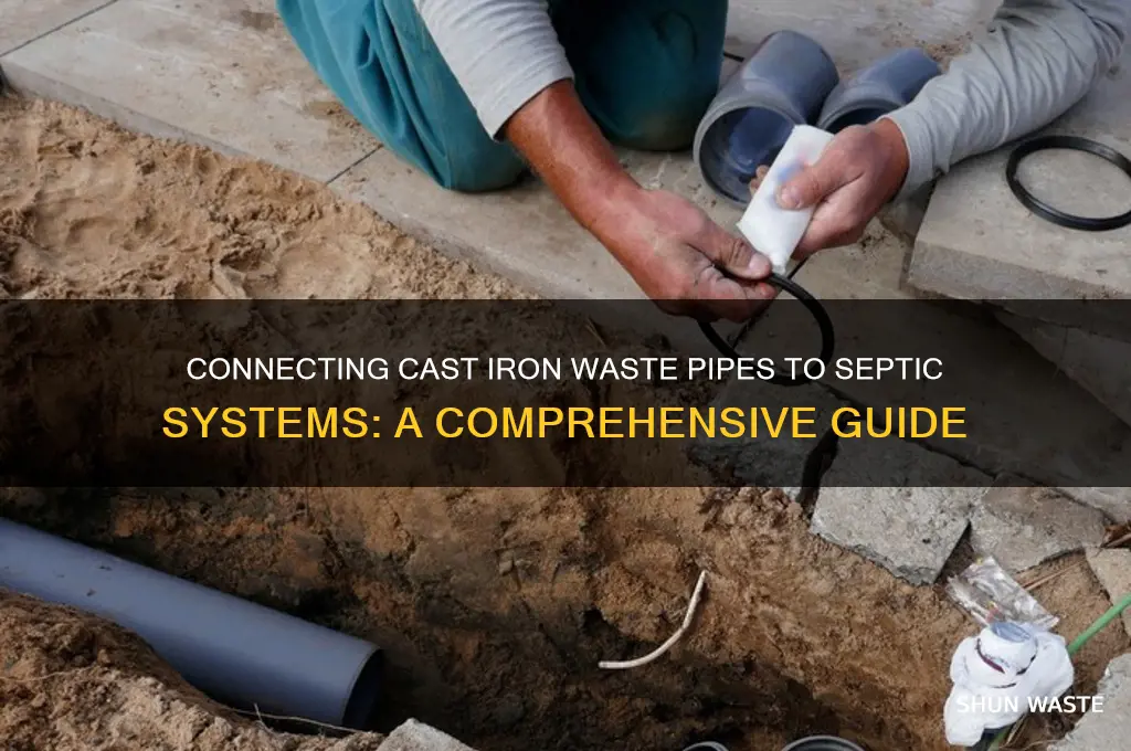 Connecting Cast Iron Waste Pipes To Septic Systems: A Comprehensive ...