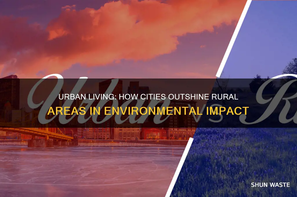 Urban Living: How Cities Outshine Rural Areas In Environmental Impact ...