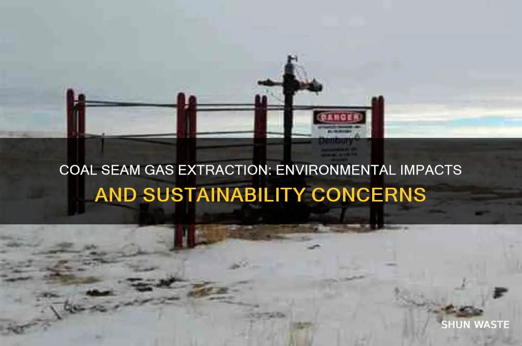 Coal Seam Gas Extraction: Environmental Impacts And Sustainability ...