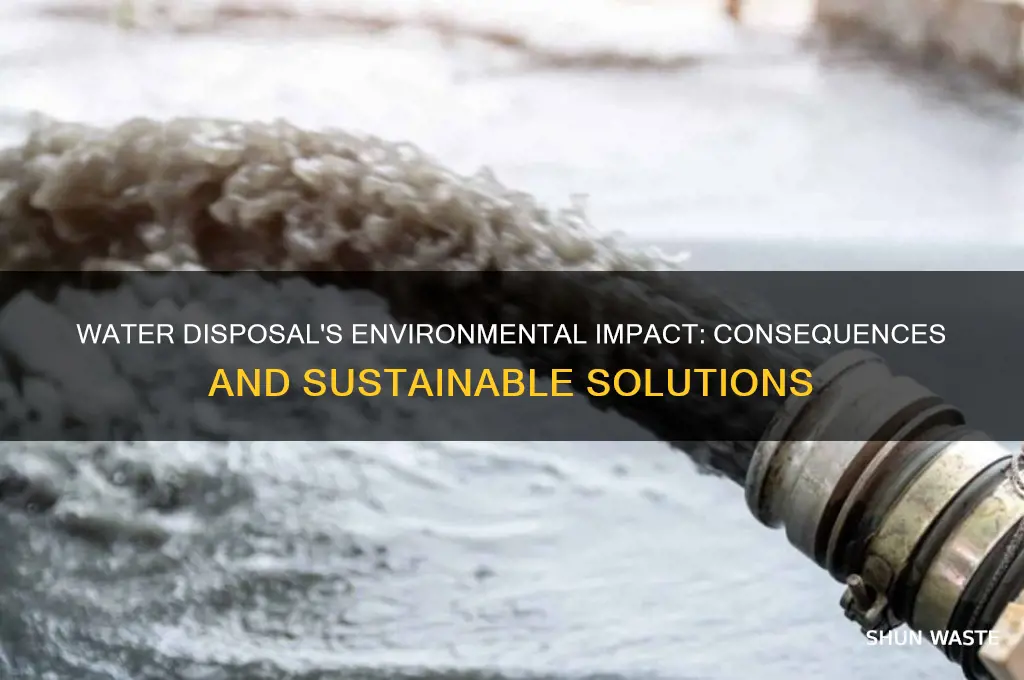 Water Disposal's Environmental Impact: Consequences And Sustainable ...