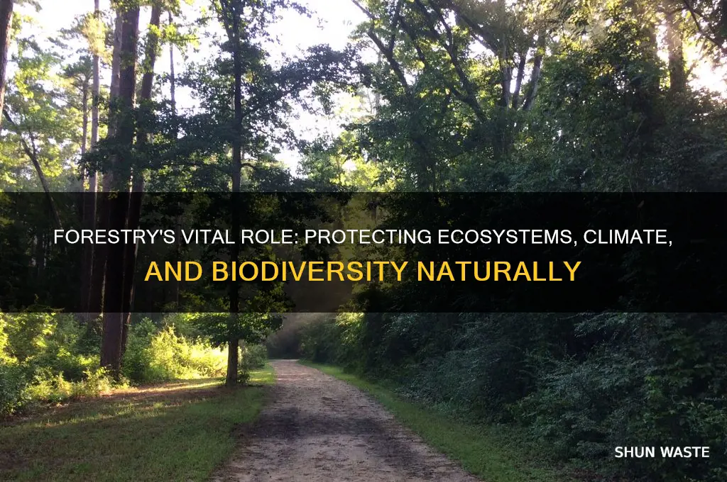 Forestry's Vital Role: Protecting Ecosystems, Climate, And Biodiversity ...