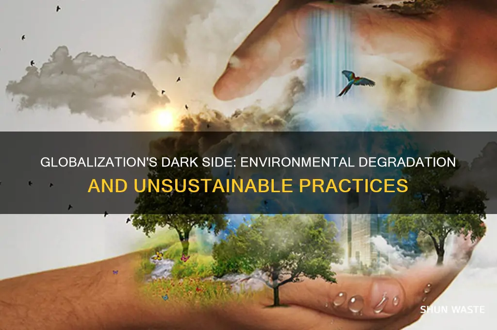 Globalization's Dark Side: Environmental Degradation And Unsustainable ...