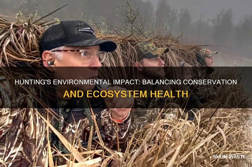Hunting's Environmental Impact: Balancing Conservation And Ecosystem ...