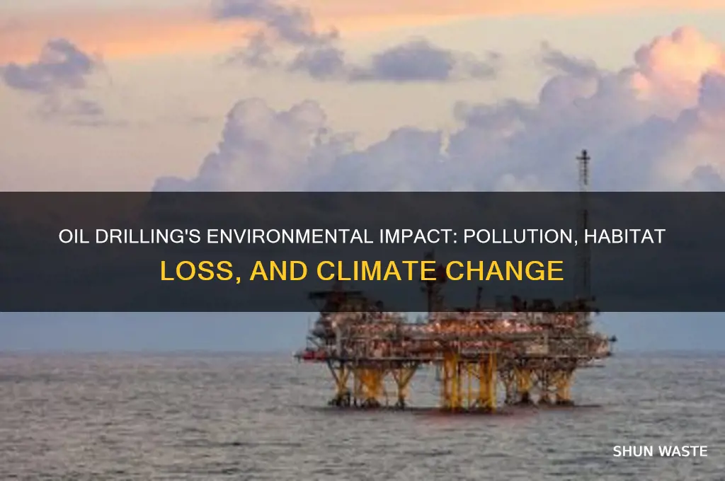 Oil Drilling's Environmental Impact: Pollution, Habitat Loss, And ...
