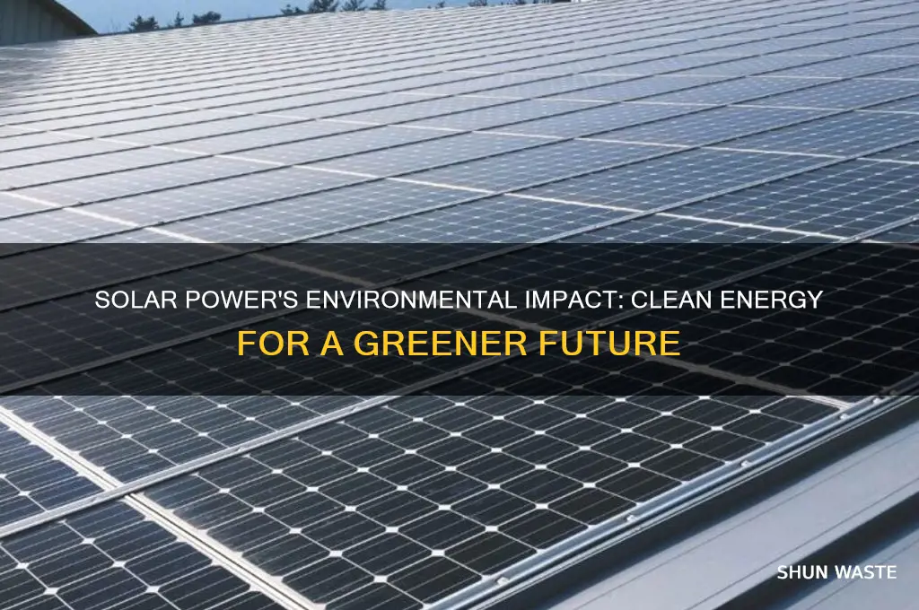 Solar Power's Environmental Impact: Clean Energy For A Greener Future ...