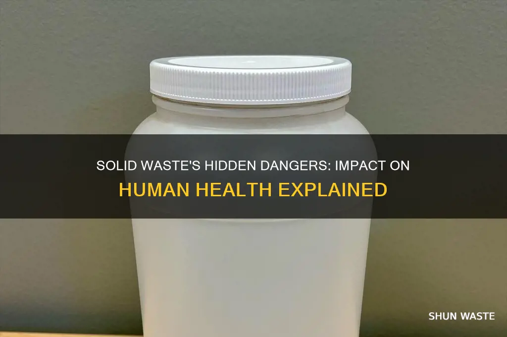 Solid Waste's Hidden Dangers: Impact On Human Health Explained | ShunWaste