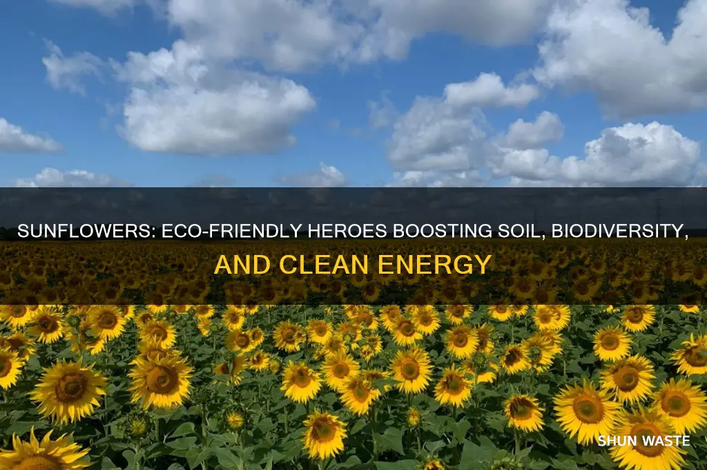 Sunflowers: Eco-Friendly Heroes Boosting Soil, Biodiversity, And Clean ...