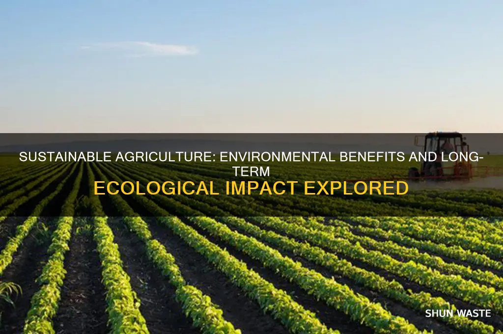 Sustainable Agriculture: Environmental Benefits And Long-Term ...