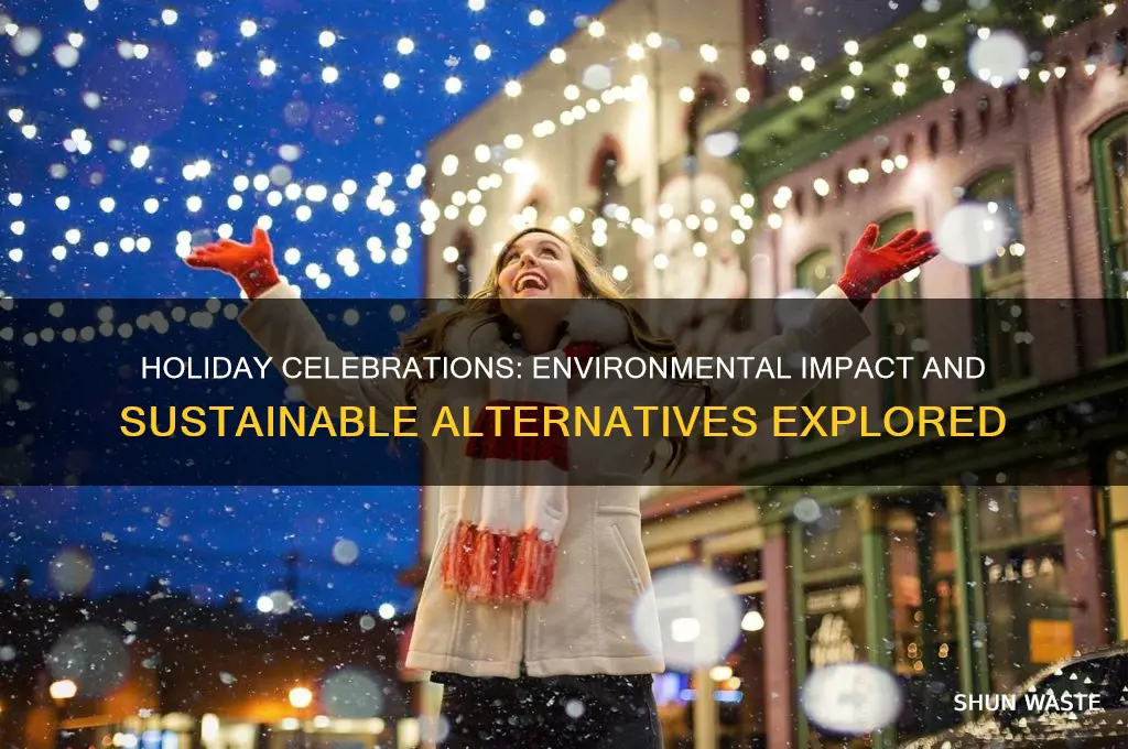 Holiday Celebrations: Environmental Impact And Sustainable Alternatives ...