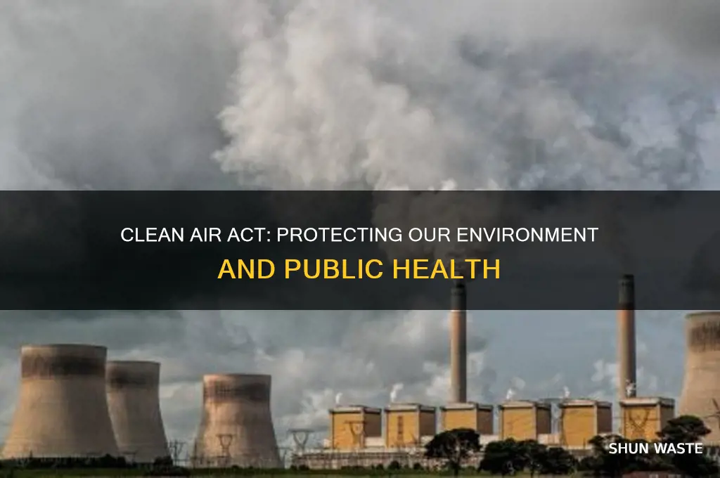 Clean Air Act: Protecting Our Environment And Public Health | ShunWaste
