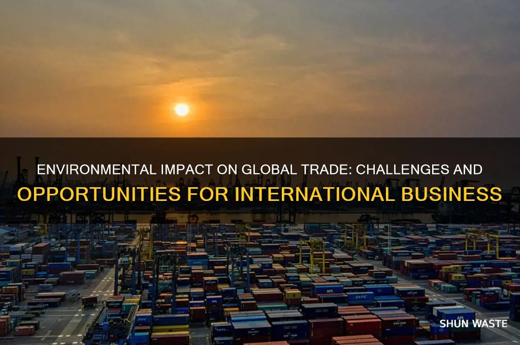 Environmental Impact On Global Trade: Challenges And Opportunities For ...